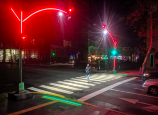 Safety of pedestrian cross walking